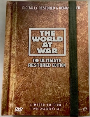The World At War, The Ultimate Restored Limited Edition, DVD Book ...