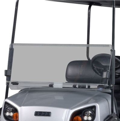 EZGO Tinted, Fold-Down Windshield for Express S4 with KW Cowl 2013-2021 ...
