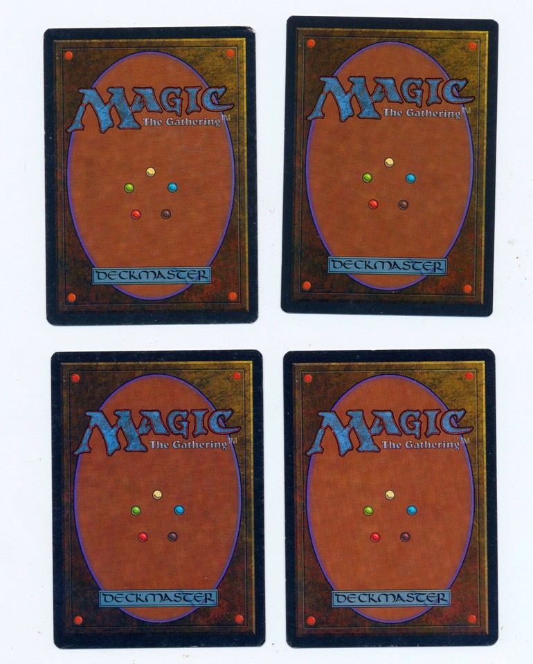 X4 Basalt Monolith Revised MTG Magic The Gathering | eBay