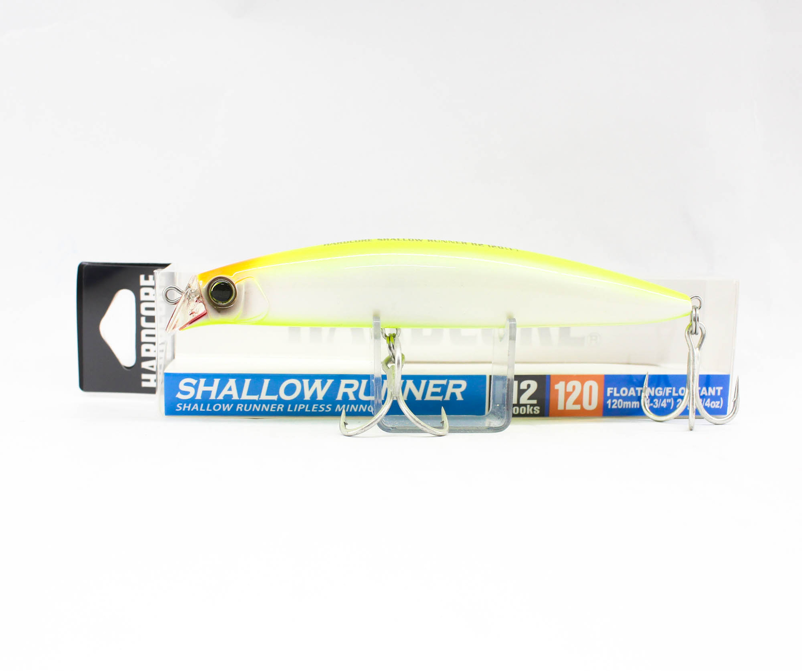 Duel+Lure+Hardcore+Shallow+Runner+F+120mm+F1194-PCL+2hooks+from+Japan+ ...