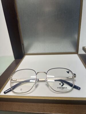 Converse CV1013 NAVY 50-19-140 Blue Metal Full Rim Eyeglasses Frame | eBay