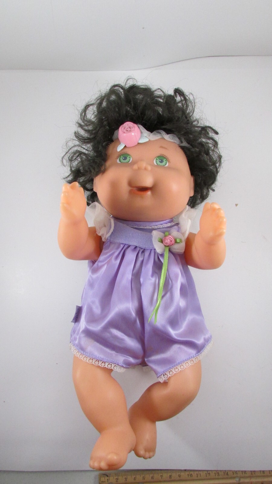 Cabbage Patch Laugh & BABY Arms Legs mouth Moves Laughs talk Doll 1999 ...