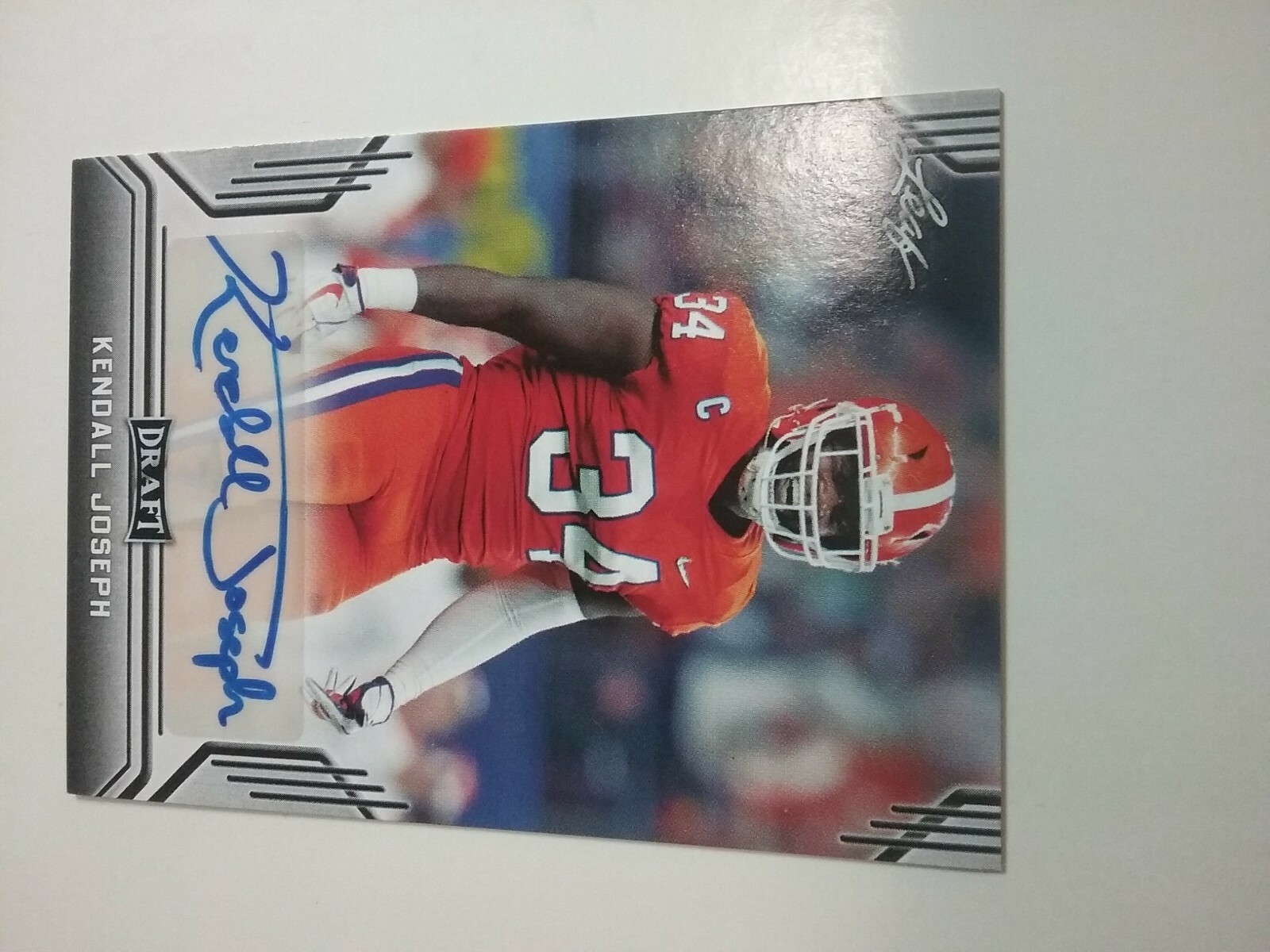 2019 Leaf Draft - Autographs #BA-KJ1 Kendall Joseph (AU, RC) for sale ...