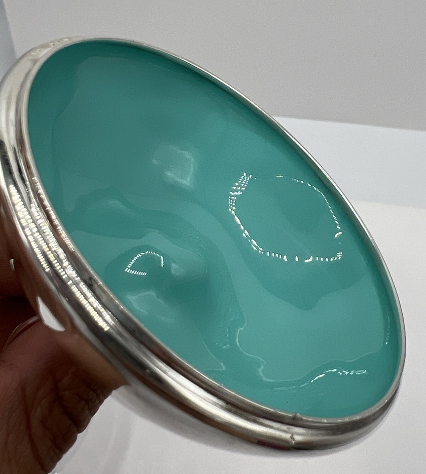 Authentic Tiffany & Co. Crystal Apple Box Sterling Silver Everyday ...