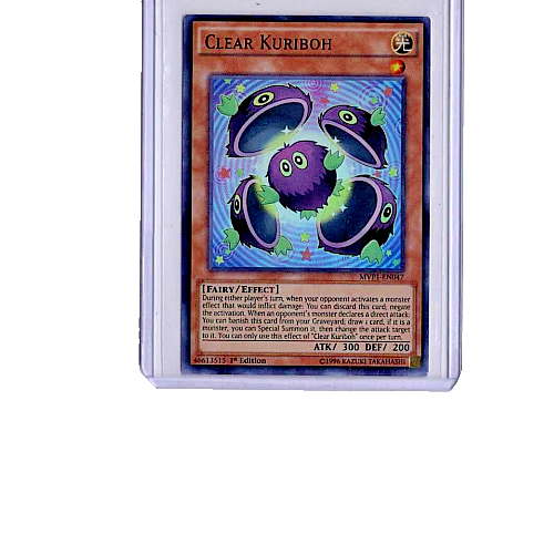 Yu-Gi-Oh! Clear Kuriboh MVP1-EN047 Ultra Rare 1st Edition Near Mint | eBay