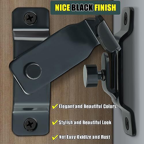 Door Catch Latch LockRight Angle Gate Latches Bolt Flip Latch Buckles ...