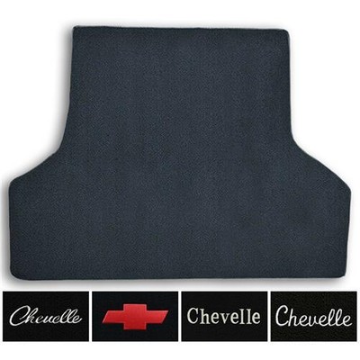 1968-1969 Chevrolet Chevelle Loop Carpet Logo Trunk Mat with Pad 1pc | eBay