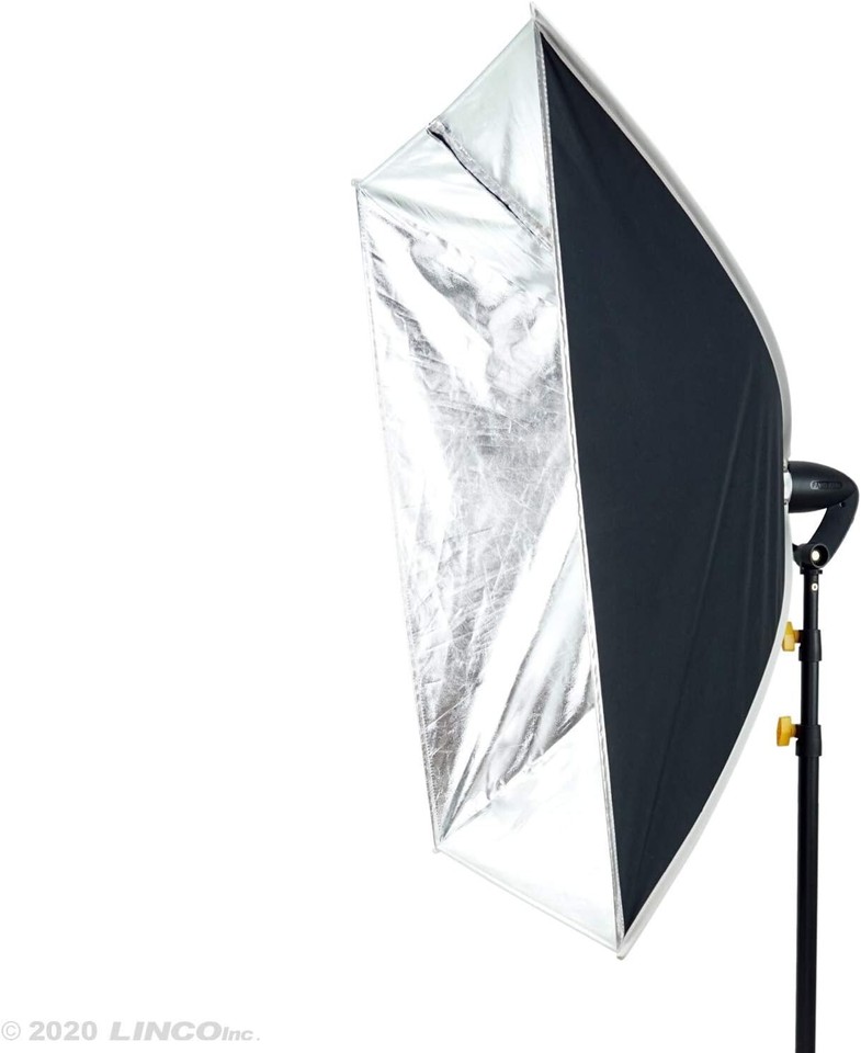 LINCO 2 Softbox Light Kit Photo Studio Photography Continuous Lighting ...