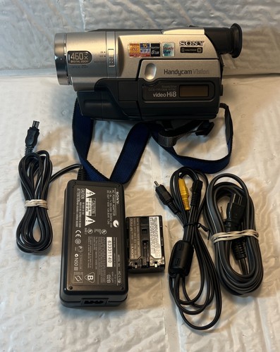 Sony Handycam CCD-TRV308 Hi-8 Analog Camcorder W/ Extras. Tested. No ...