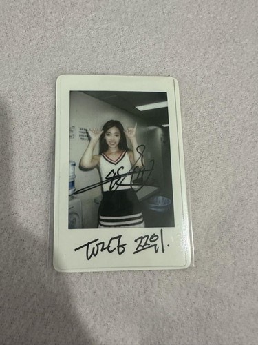 TWICE Tzuyu Trading Card Popup Store Cheki Style Photo Card From Japan ...