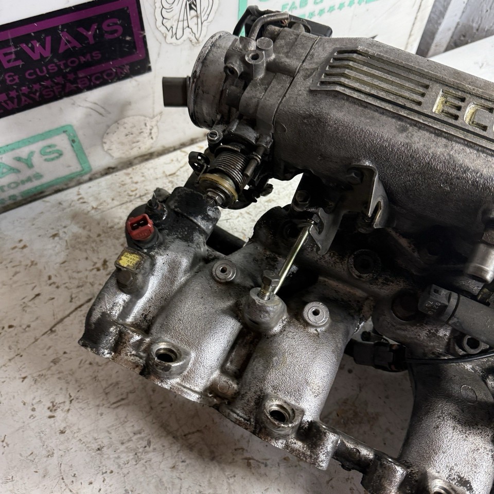 89-90 Nissan 240SX KA24E Engine Upper & Lower Intake Manifold S13 SOHC ...