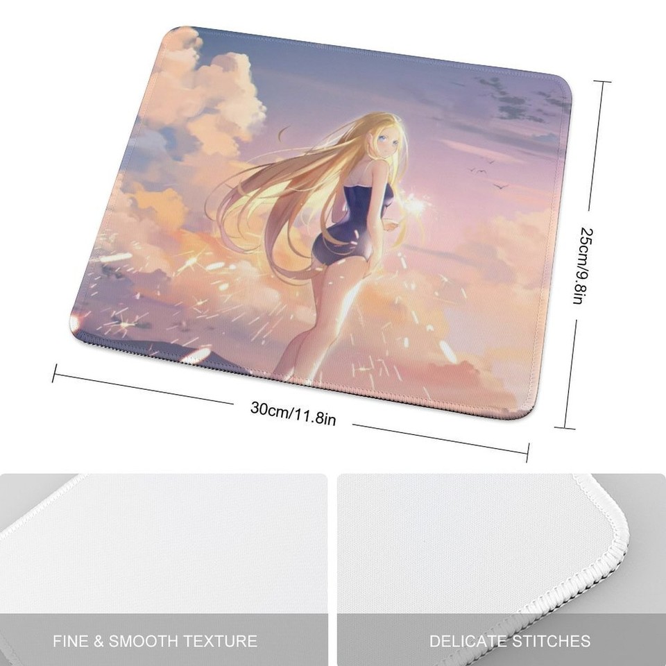 Summer Time Rendering Keyboard Mice Mat Desk Pad Game Playmat 9.8x11 ...