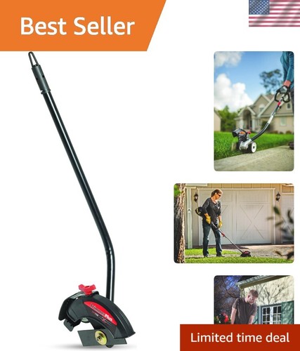Dual Steel Lawn Edger Attachment for Gas-Powered Trimmers - Precision ...