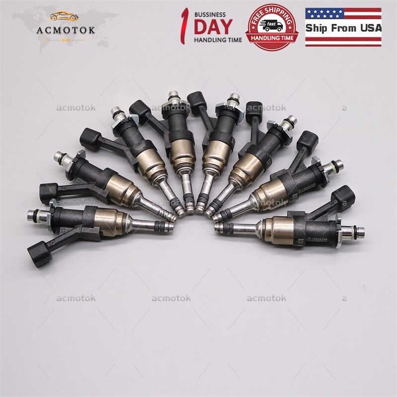 8PCS Fuel Injectors For 2014-2017 Chevrolet GMC GM Trucks 4.3L 5.3L ...
