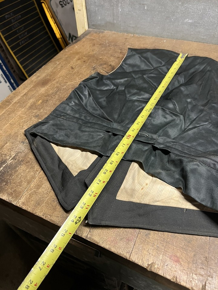 Railroad RR Conductor Workwear Green Button Up Vest Mens Uniform ...