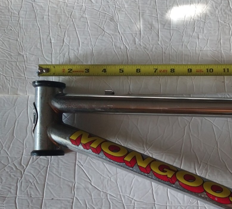 Vintage Mongoose Chrome BMX Old School Bike Frame Good Condition No ...