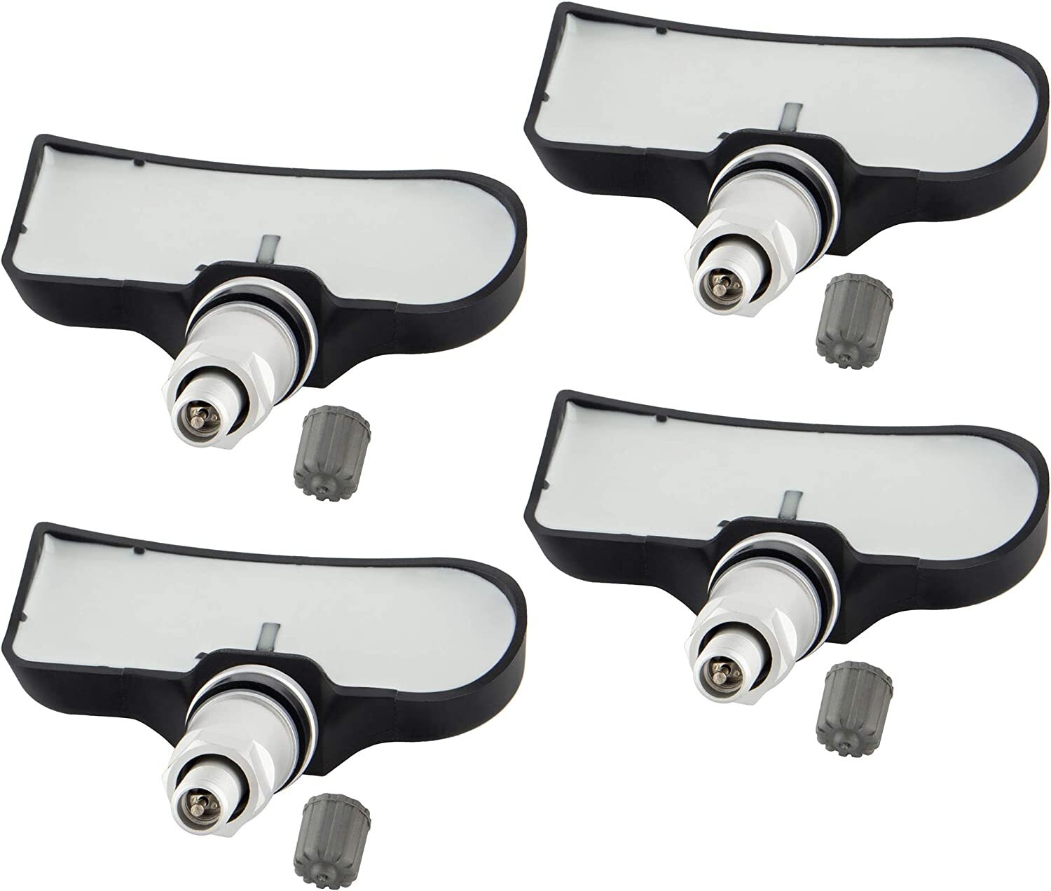 Complete Set of 4 TPMS Tire Pressure Sensors Kit For Chrysler Dodge ...