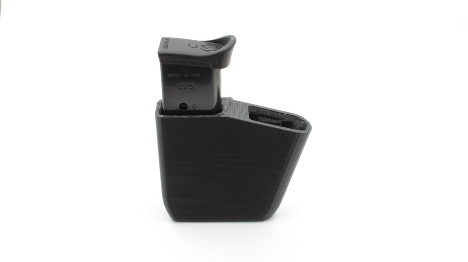 DOUBLE MAG POUCH FOR RUGER LCP 380 - LH SHOOTER - Mag Holder For 1.5 ...