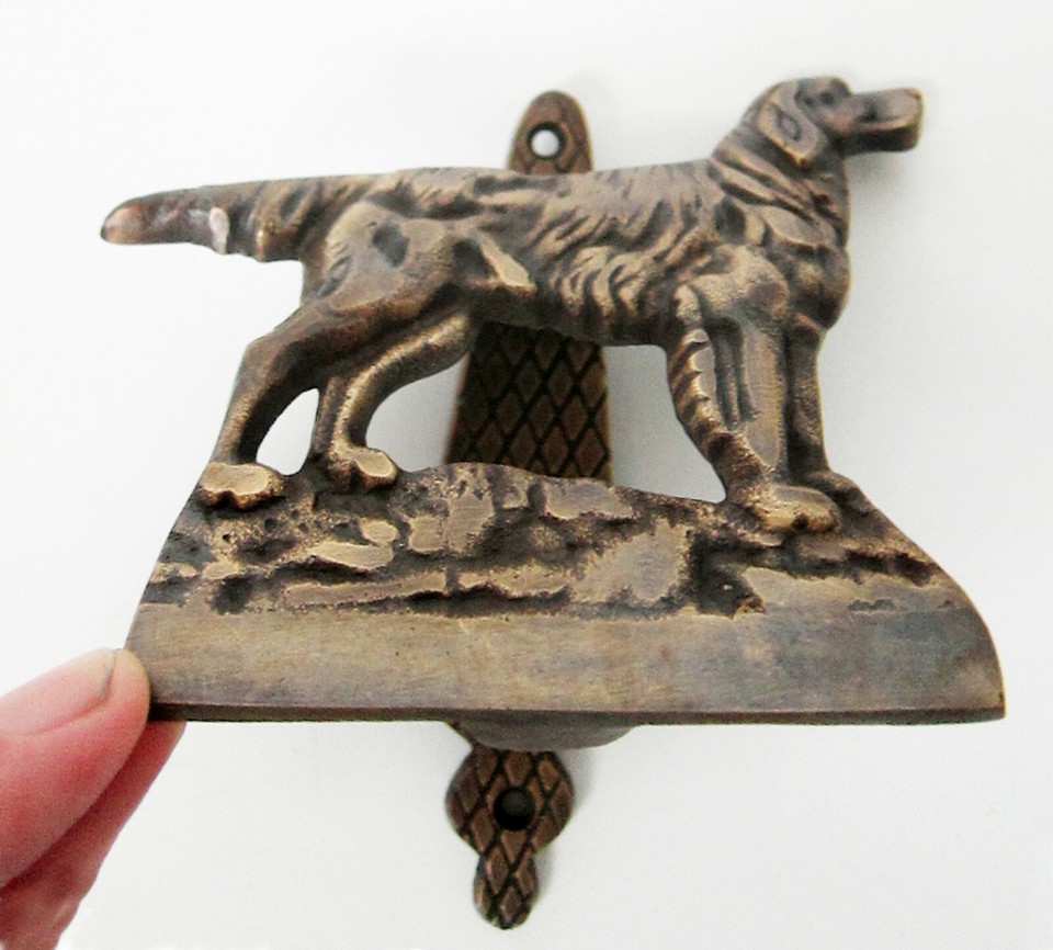 SOLID BRASS DOOR KNOCKER shaped like SKELETON/SKULL, PIG, IRISH ...