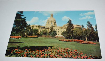 Legislative Building Edmonton Alberta Canada Postcard Grant-Mann ...