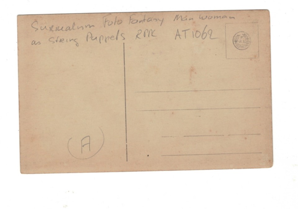 Surrealism, realistica photo fantasy, Man & Woman as string puppets ...