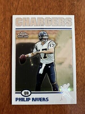 2004 Philip Rivers RC Topps Chrome Rookie | eBay