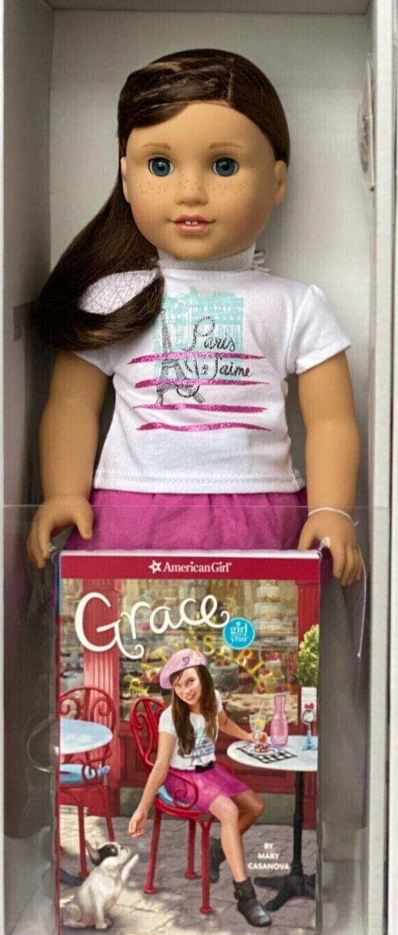 American Girl GRACE DOLL New in Box with Outfit & Book SAME DAY SHIP ...