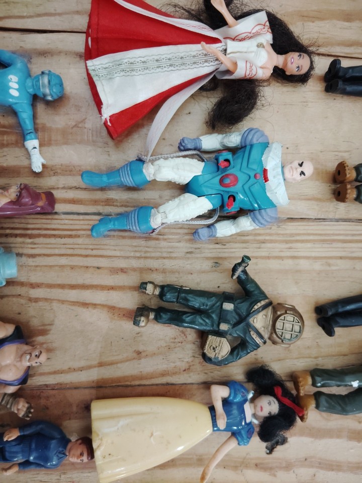 Lot Of 13 80s 90s Random Action Figures | eBay