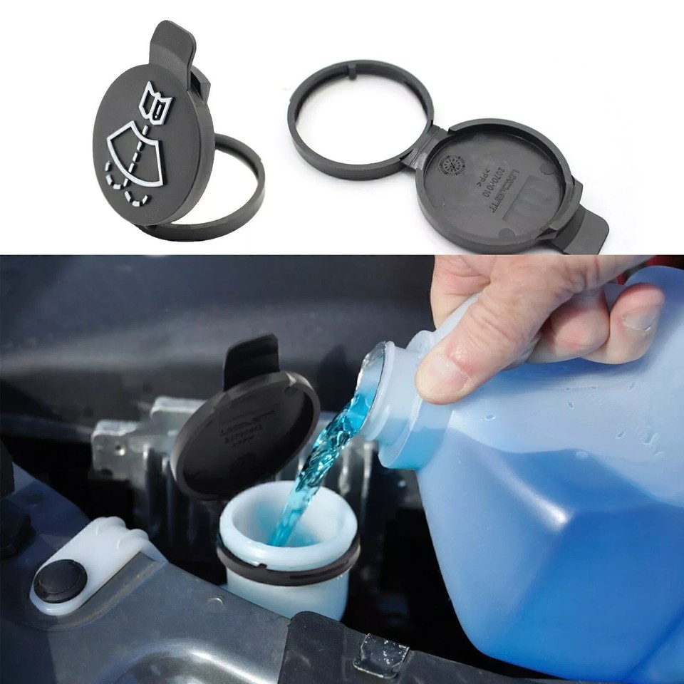 FIT MERCEDES-BENZ BLACK WINDSCREEN WASHER BOTTLE CAP SCREENWASH | eBay UK