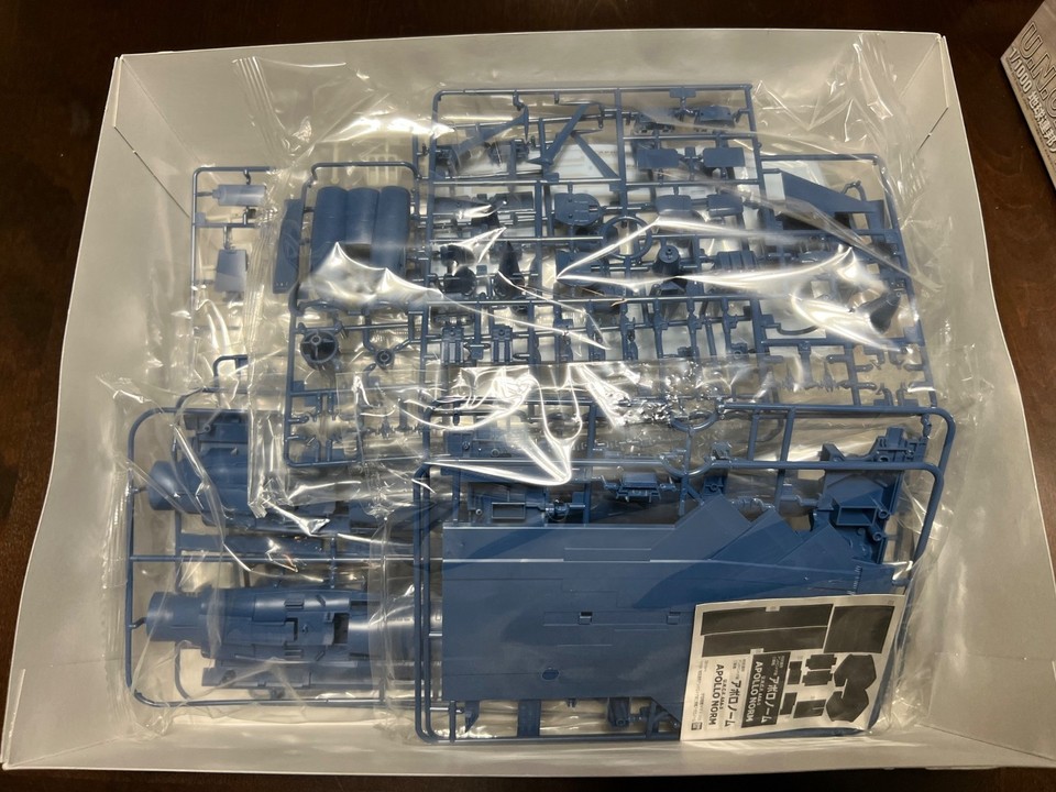 Bandai 222637 Space BattleShip Yamato 2202 Apollo Norm 1/1000 Scale Kit ...