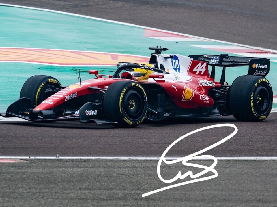 Lewis Hamilton Signed Autograph PHOTO Pre Print 6x4/A4/ Framed Formula ...