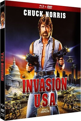 INVASION USA CHUCK NORRIS COMBO BLU RAY ET DVD NEUF SOUS BLISTER | eBay