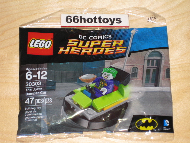 LEGO 30303 DC Comics Super Heroes The Joker Bumper Car NEW 673419233743 ...