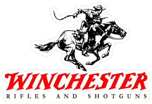 WINCHESTER DECAL STICKER 3M USA WINDOW CAR FIREARM GUN RIFLE PISTON ...