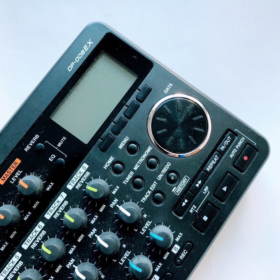 TASCAM DP-008EX Portable Multi-Track Recorder - 8-Track Digital ...