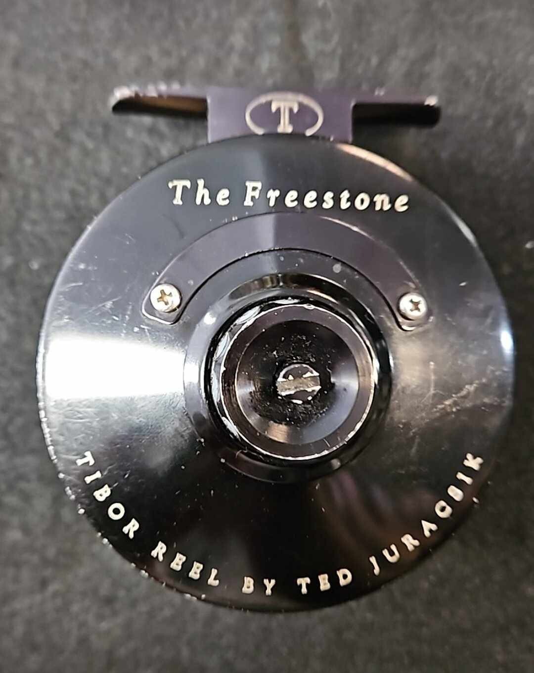 The Freestone Tibor fishing reel - black - hard to find - Great shape! | eBay
