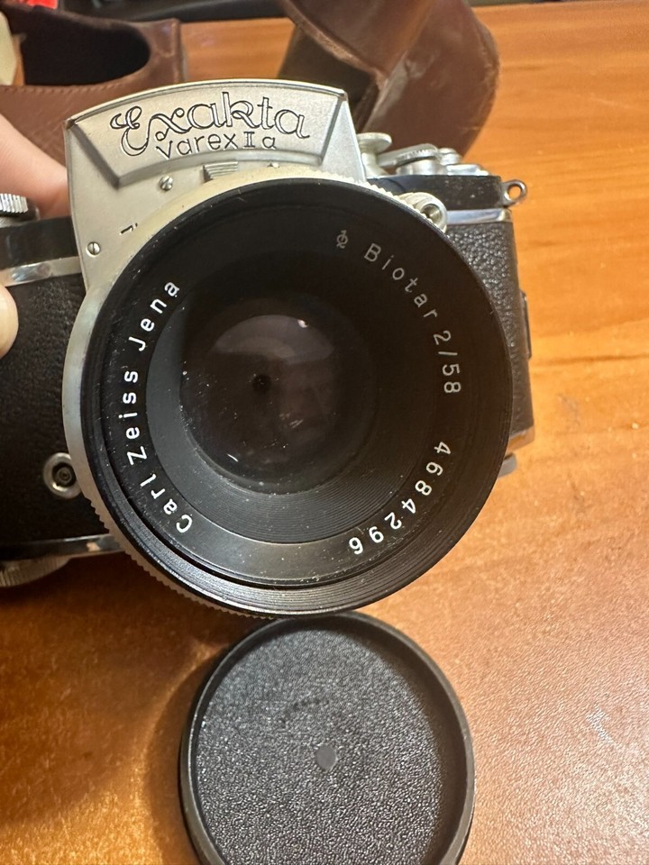 Exakta Varex Ihagee Dresden Vintage SLR Camera Carl Zeiss Jena Lens | eBay