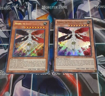 yugioh - 2x Rosaria, the Stately Fallen Angel | eBay