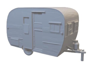 Resin printed Small Camper Trailer | eBay