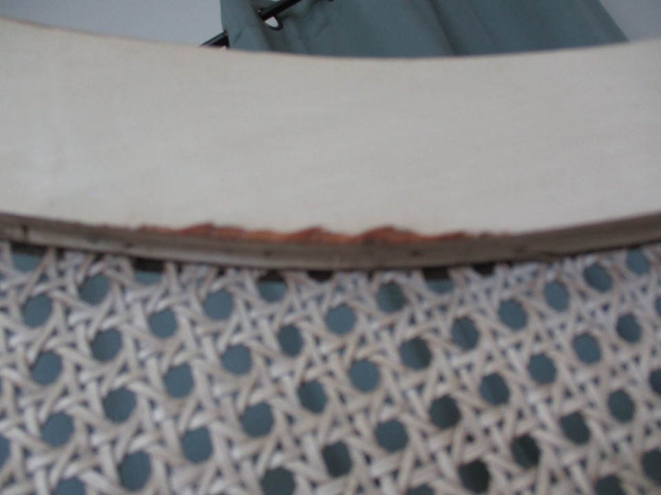 Vintage French Provincial Room Divider / Screen with Cane Top | eBay