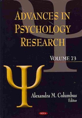 Advances in Psychology Research, Hardcover by Columbus, Alexandra (EDT ...