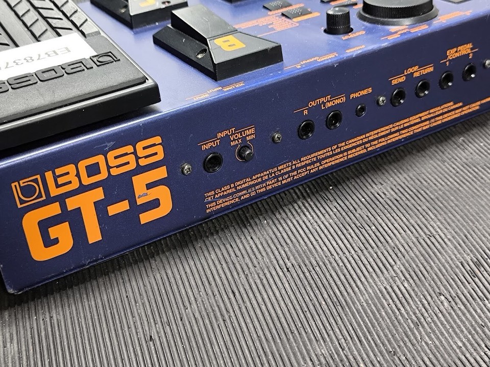 Boss GT-5 Guitar Effects Processor - Used, Fully Working | eBay