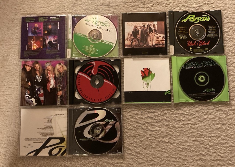 Lot Of 23 Used Hair Metal Cds Various Artists | eBay