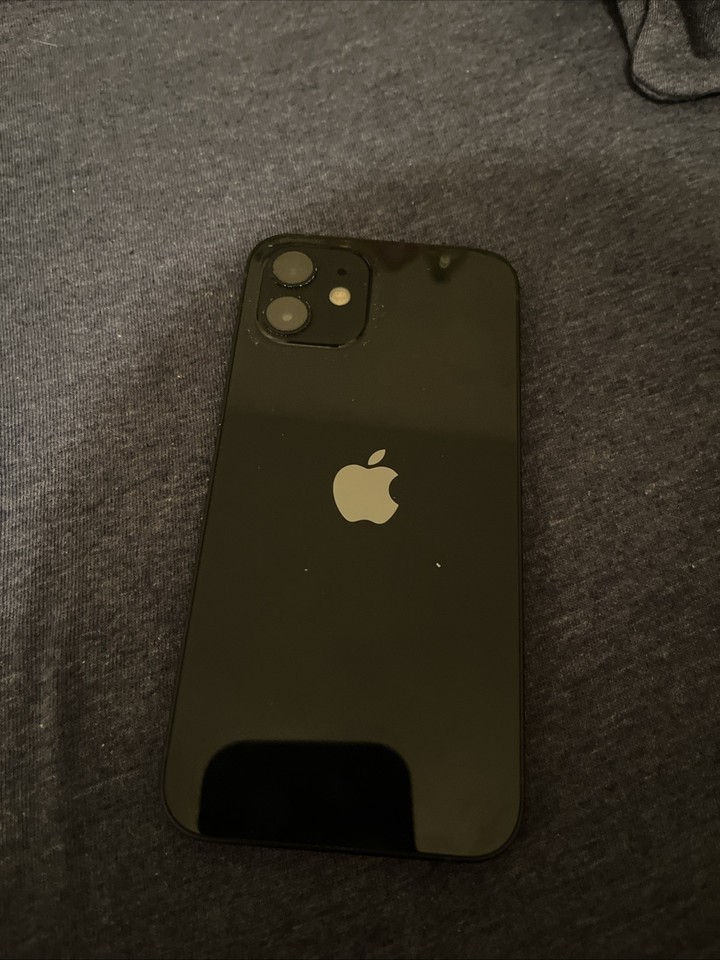 Apple Black iPhone 12 , Locked to Owner, Straight Talk AS IS LOCKED | eBay