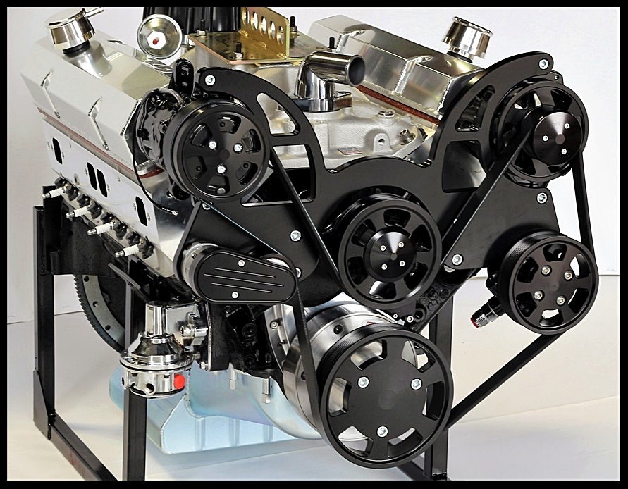 CHEVY TURN KEY SBC 383 STROKER STAGE 2.0 ENGINE AFR Heads 515 HP ...