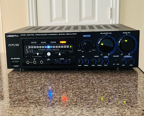VocoPro 24-Bit DSP Reverb Karaoke Mixing Amplifier DA-9800RV | eBay