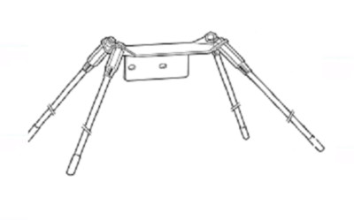 Base Antennas - Solarcon MAXGPK MAX-2000 Ground Plane Kit | eBay