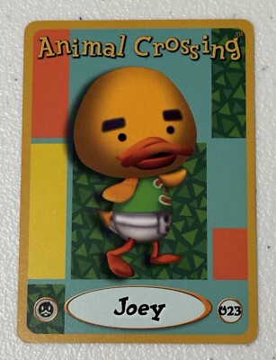 Nintendo Animal Crossing e-Reader Card Joey #023 | eBay