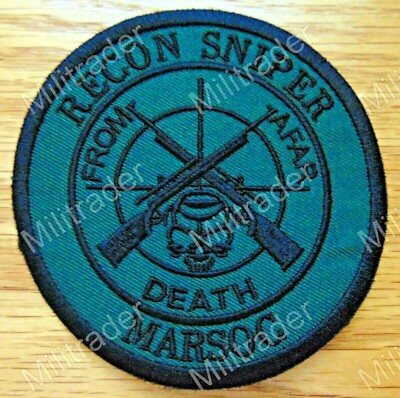 United States MARSOC Recon Sniper Patch (OD-Subdued) Iron-on | eBay