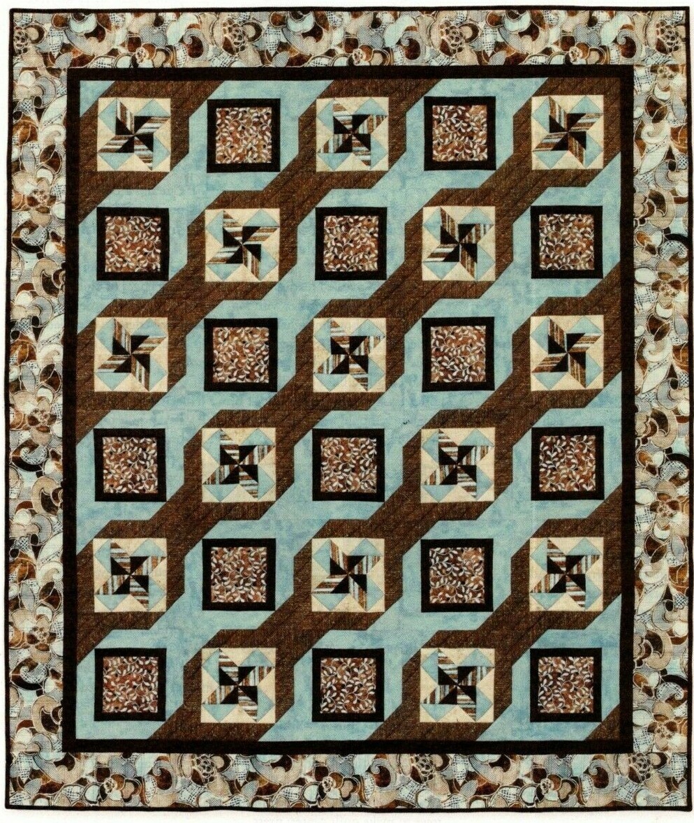 Calm Breeze Quilt Pattern Pieced CY | eBay